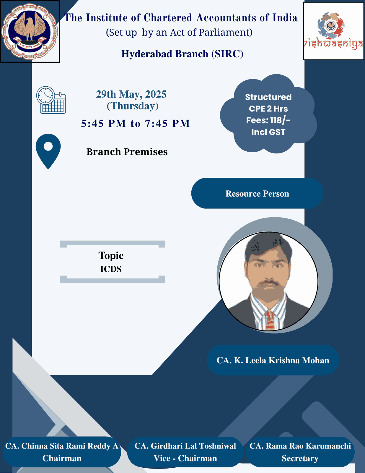 Event Details - Income Computation and Disclosure Standards (ICDS ...